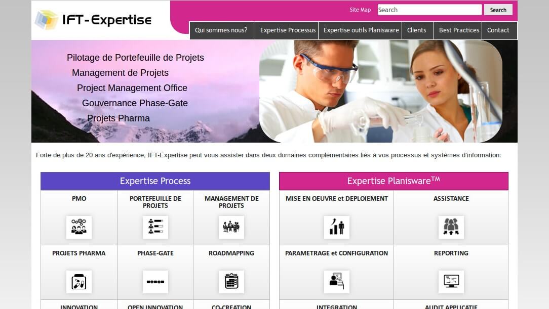 IFT Expertise a Joomla based Consulting Web Application